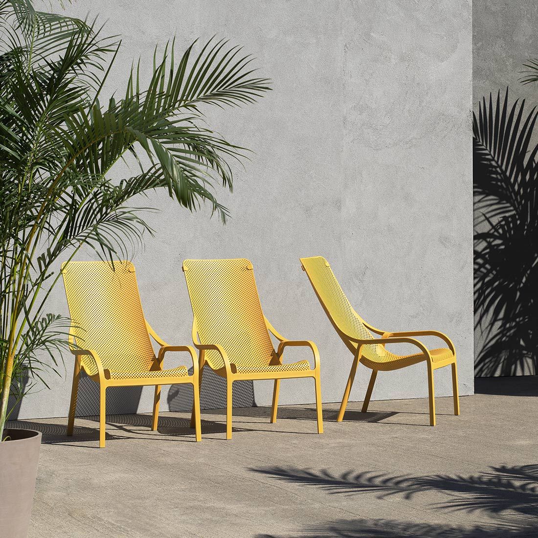 Nardi Net Loungesessel Kunststoff Senape Garten und Freizeit