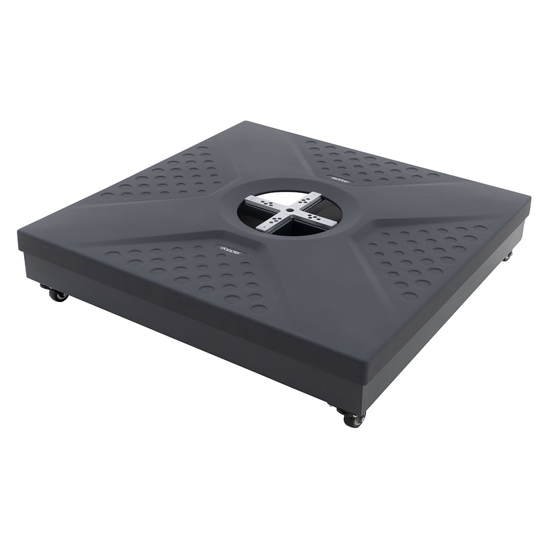 Doppler Active Easy Push Rahmensockel inkl. Abdeckung Anthrazit