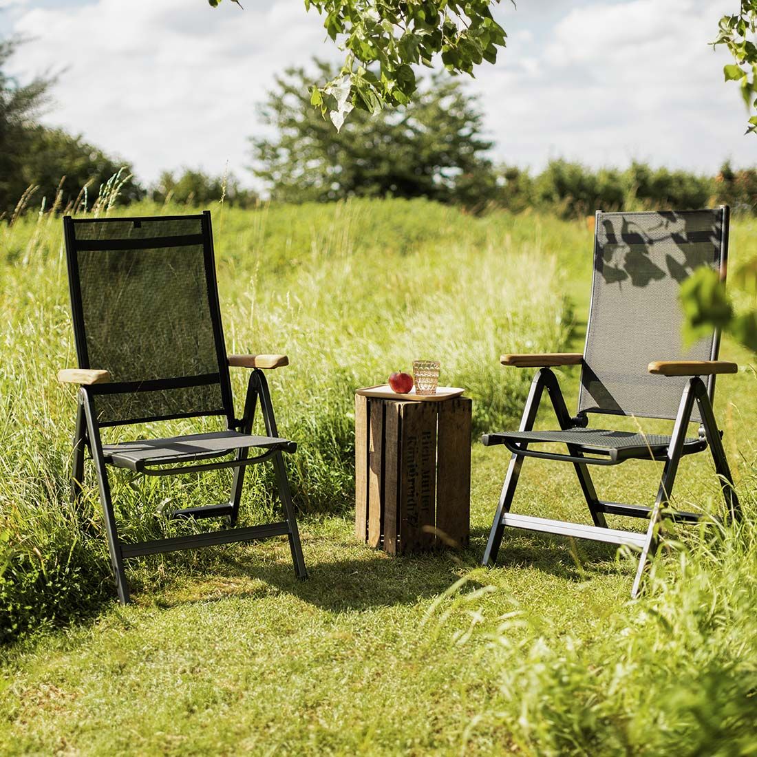 Kettler folding garden chairs store
