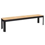 LifestyleGarden Portals Gartentisch 161x95cm Aluminium/Teak Batman ...