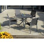 Zebra Fly Lounge Gartensofa Aluminium/Olefin Graphit/Mixed Grey ...