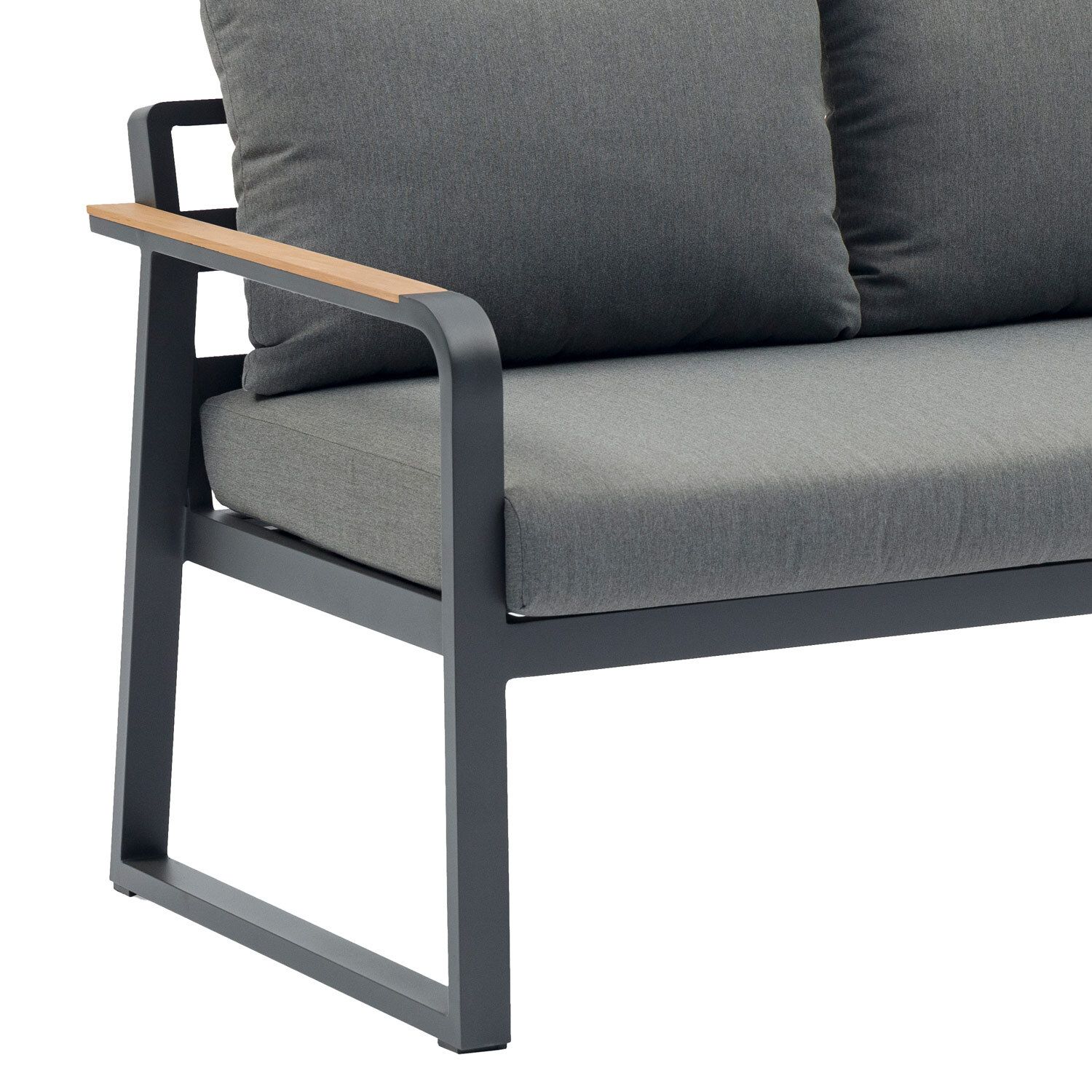 Sungörl Limone Dininglounge Aluminium/Olefin Anthrazit