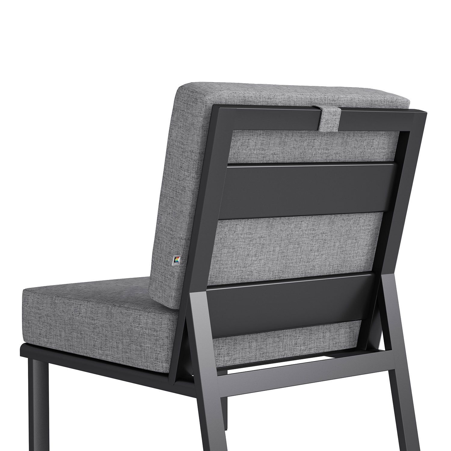 Kettler Zenith Mittelmodul Aluminium/Olefin Anthrazit/Hellgrau