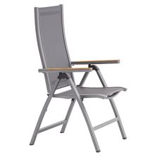 Zebra Fly Lounge 3-Sitzersofa Aluminium/Olefin Graphit/Mixed Grey ...