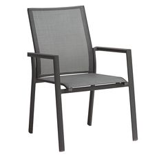 Zebra Fly 3-Sitzersofa inkl. Lounge Hocker Aluminium/Olefin Graphit ...